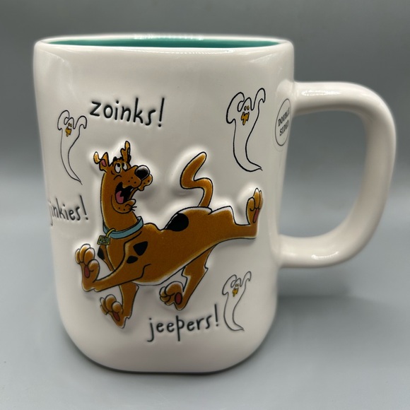 Rae Dunn | Dining | Rae Dunn Scooby Doo Ruh Roh Mug Scooby Double Sided ...